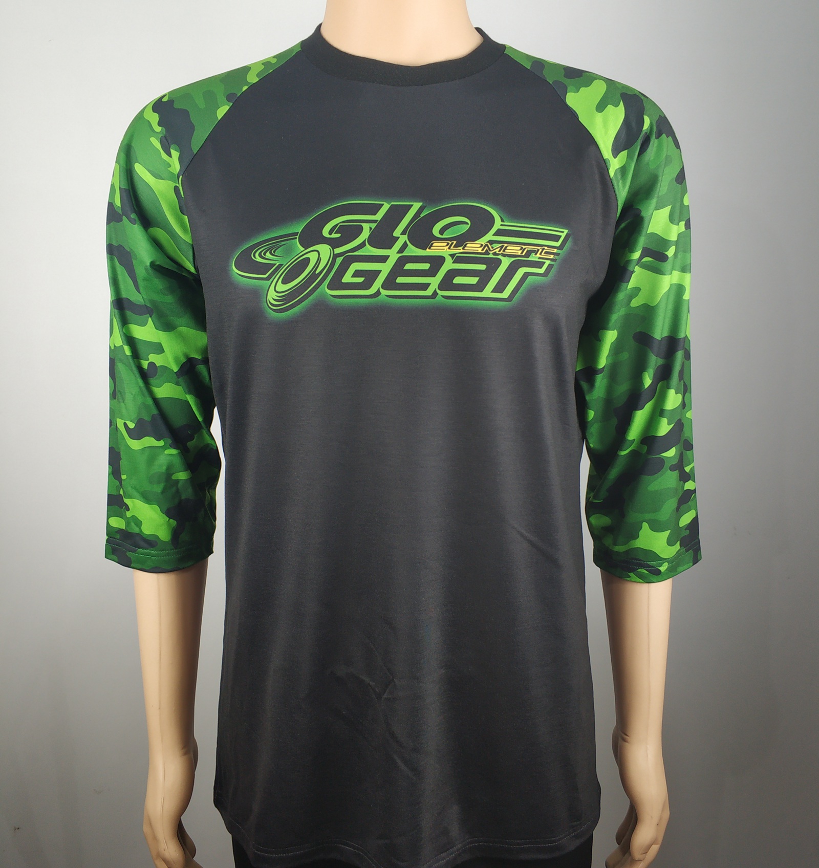 Custom Made Fashion Printed 3 4 Sleeve T Shirts